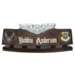 USAF Enlisted Aircrew Badge Desk Nameplate – American Plaque Company ...