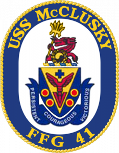 USS MCCLUSKY (FFG 41) – American Plaque Company – Military Plaques ...